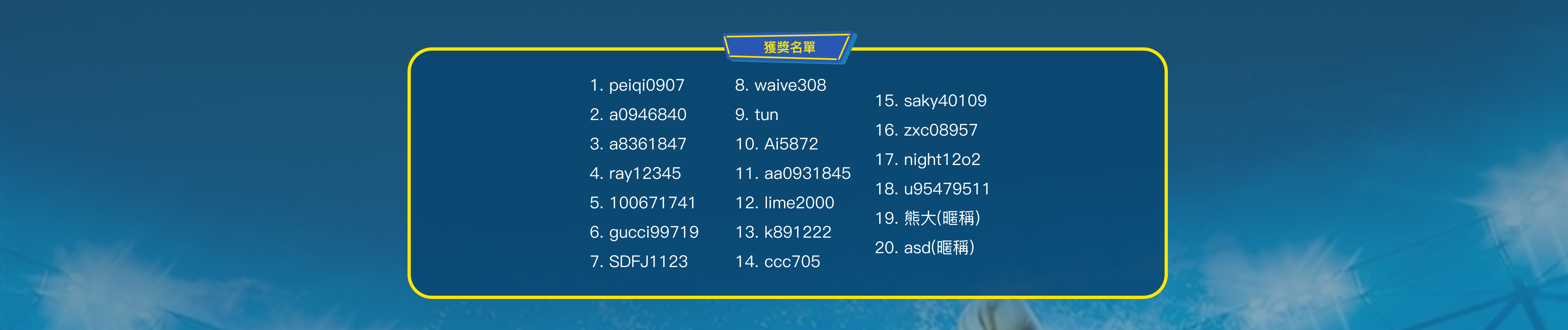 PLAYONE陪玩-慶祝中華隊冠軍